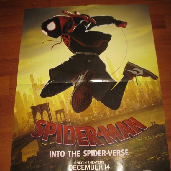 Marvel | Art | Spiderman Into The Spiderverse 8 X 24 Promo Poster Miles ...